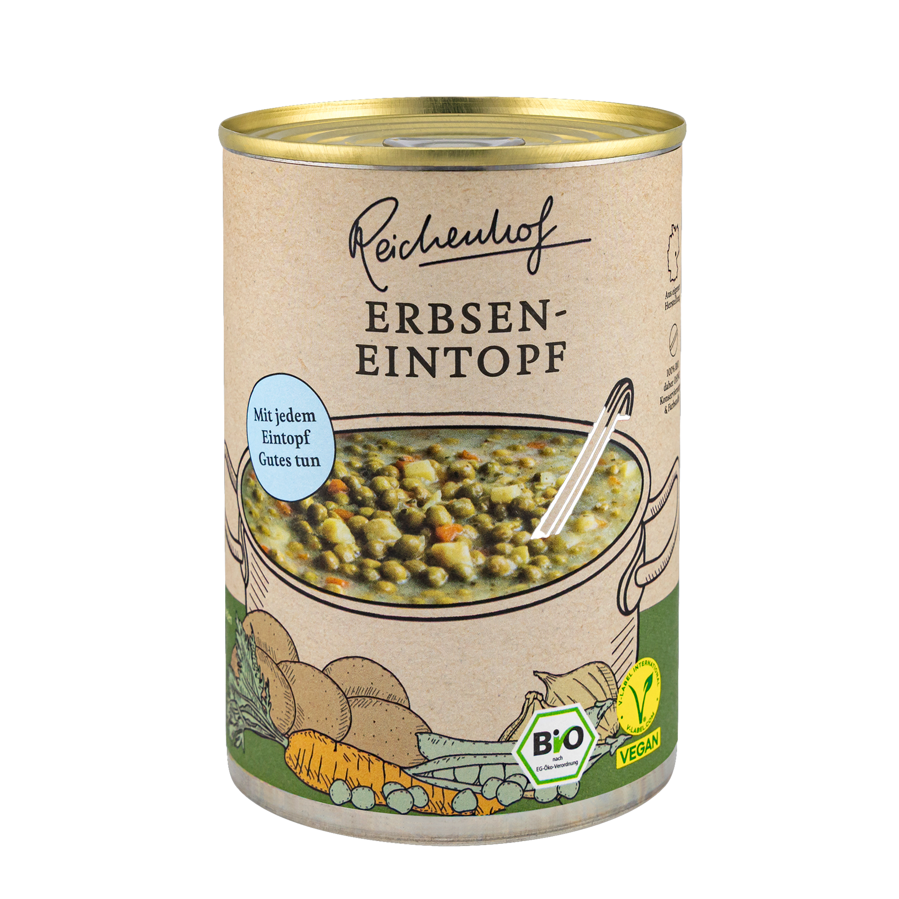Bio Erbseneintopf – Reichenhof Shop