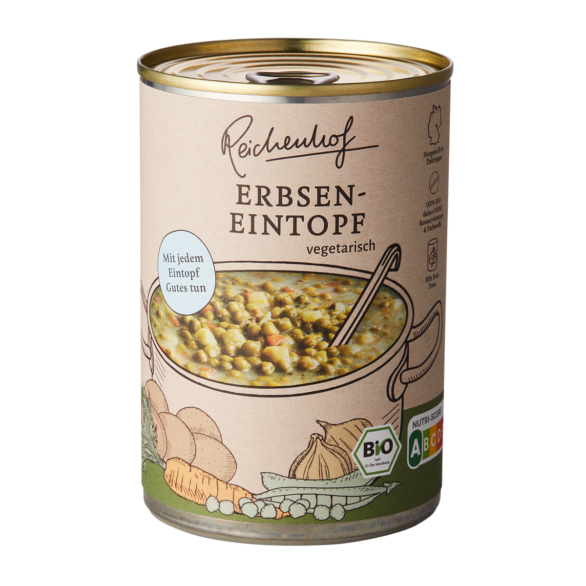 Bio Erbseneintopf – Reichenhof Shop